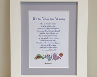 Mummy poem | Etsy