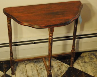 Demilune table | Etsy