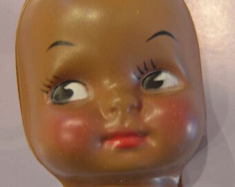 Plastic doll face | Etsy