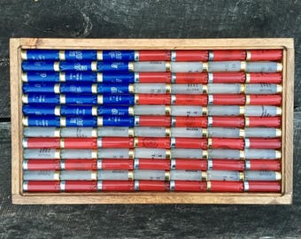 Shotgun shell flag | Etsy