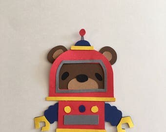 Robot teddy bear | Etsy