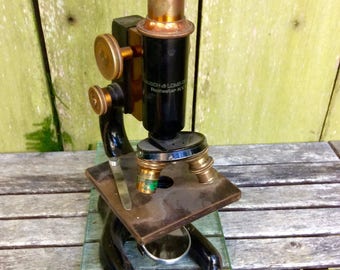 Vintage microscope | Etsy