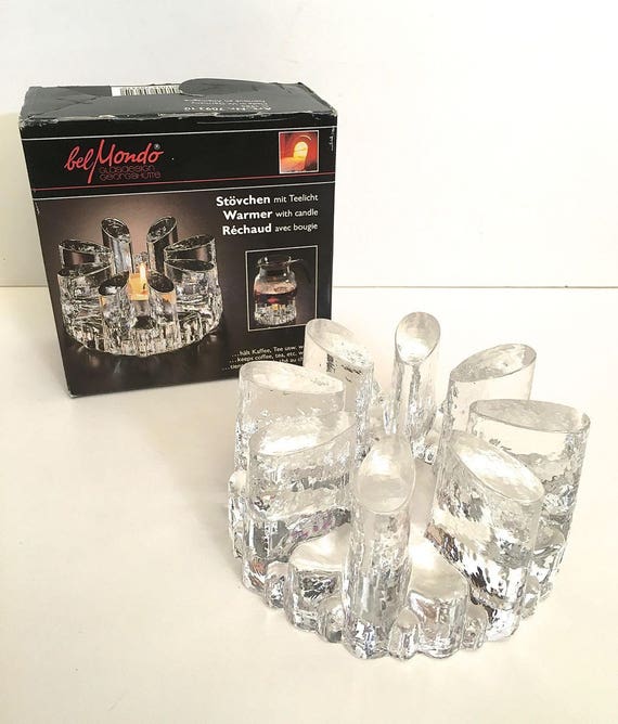 Large Bel Mondo Or La Vida West German Glass Pot Warmer Collectors Weekly
