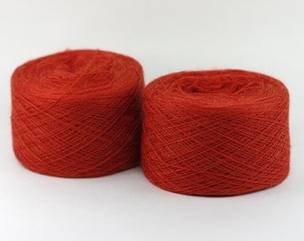 Rust color yarn | Etsy