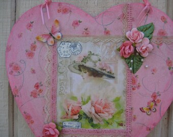 Decoupage wall art | Etsy