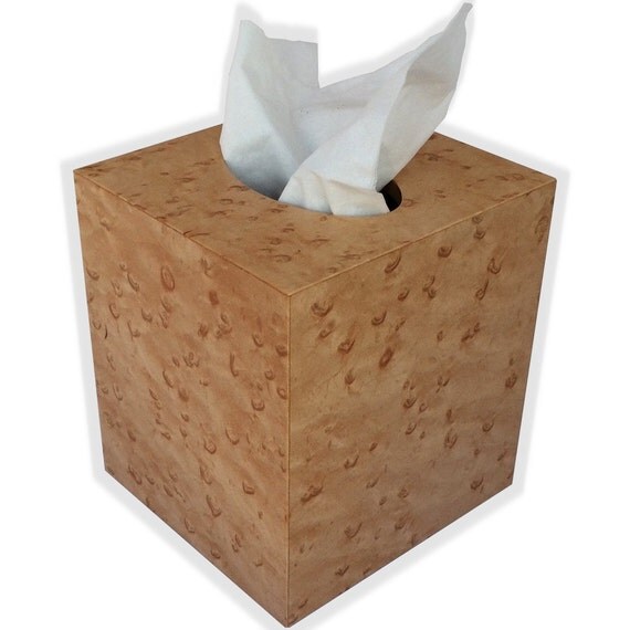 Tissue box cover cube square size botique fits Kleenex and