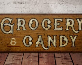 Grocery store sign | Etsy