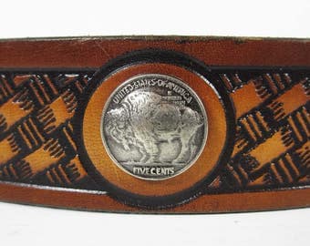 Buffalo nickel belt | Etsy