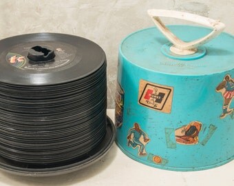 Vintage record case | Etsy