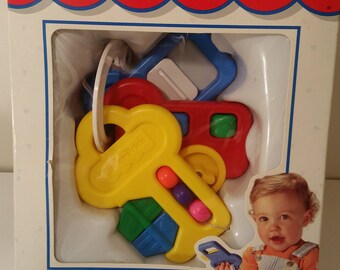 Plastic rattle | Etsy