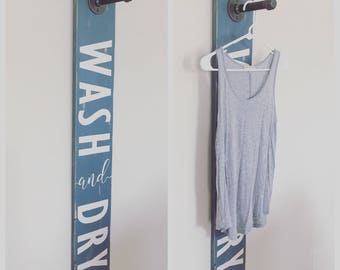 Laundry hanger | Etsy