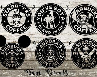 Starbucks decal | Etsy