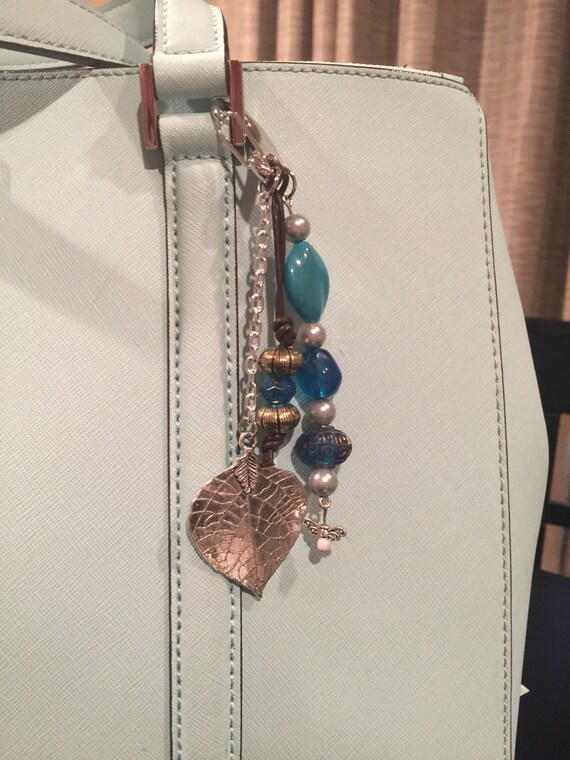 Items similar to Purse charm, zipper pull, keychain on Etsy
