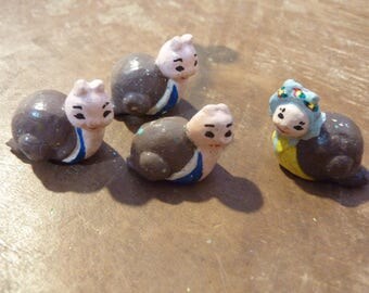 Fairy garden snails | Etsy