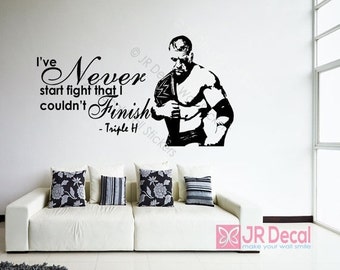 Wwe wall decal | Etsy