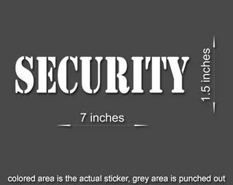 Security stickers | Etsy