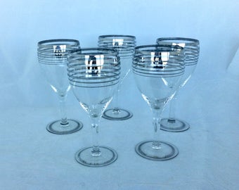 Silver rim glasses | Etsy