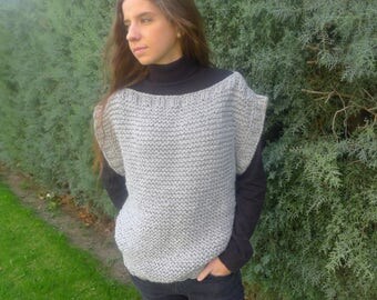 Knitting Pattern Azel Pullover 2 3/4 5/7 8/10 11/13