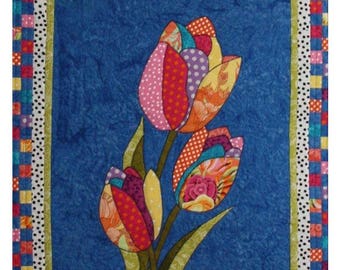 Tulip quilt pattern | Etsy