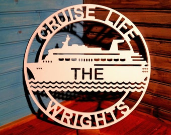 Cruise door sign | Etsy