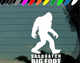 Bigfoot decal | Etsy
