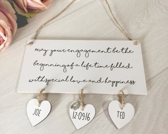 Engagement signs | Etsy