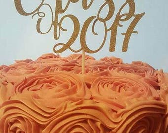 Graduate cake topper | Etsy