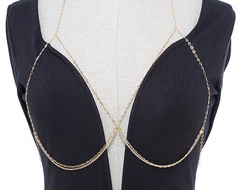 Chain bra | Etsy