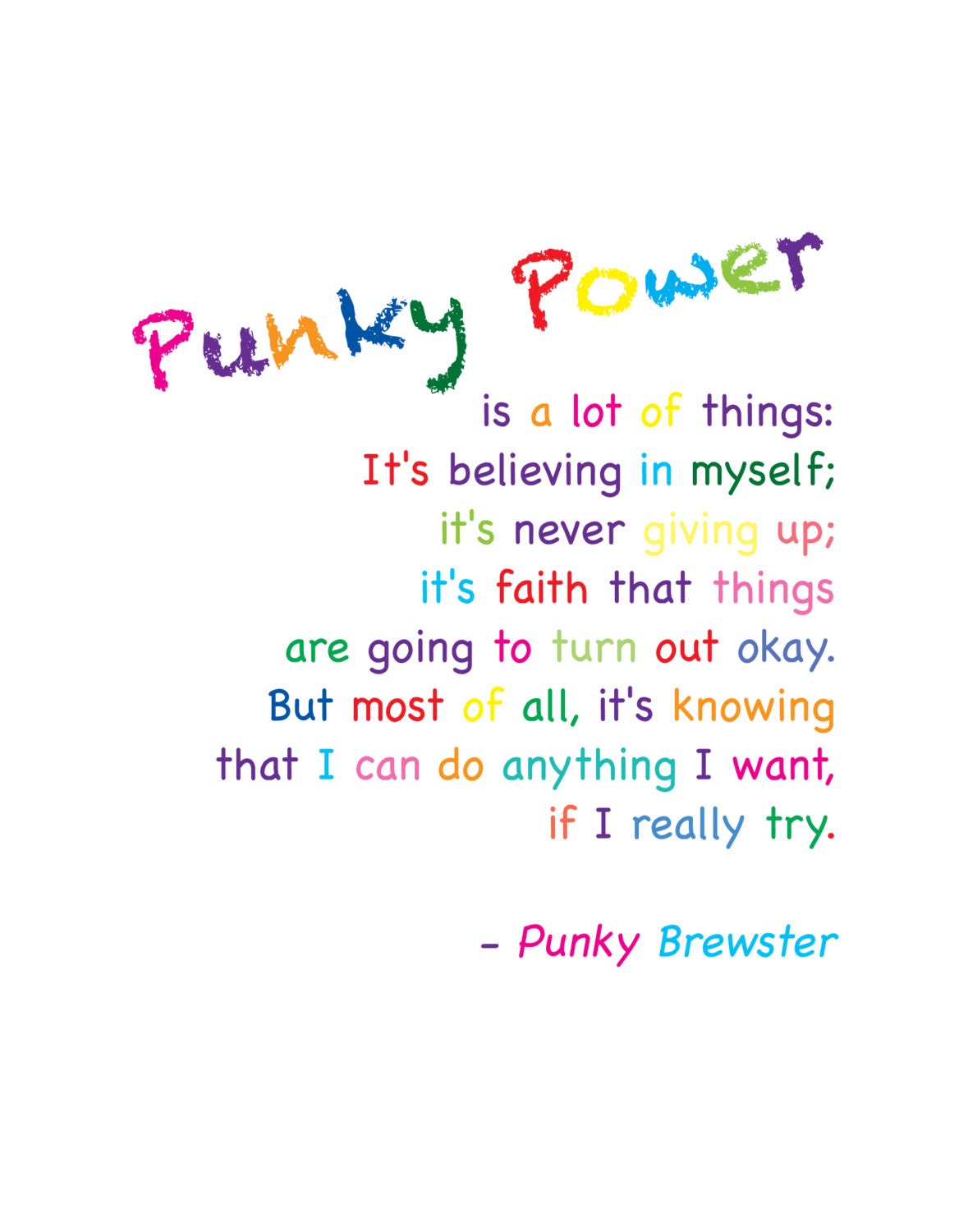 Digital Download Punky Power Definition Punky Brewster