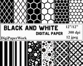 Digital Paper Collage Sheets Clip art and more. by DigiPaperWork