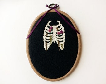 Skeleton rib cage | Etsy