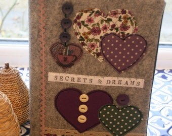 Felt book cover | Etsy