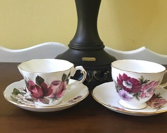 Mismatched teacup | Etsy