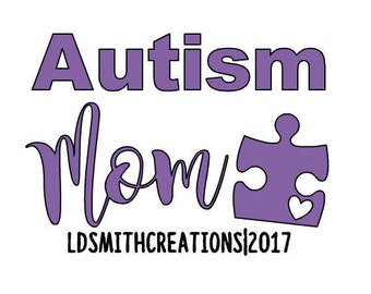 Autism decal | Etsy
