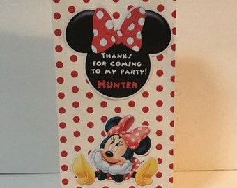 Items similar to Custom Minnie Mouse Party In A Box on Etsy