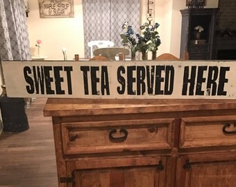 Sweet tea sign | Etsy