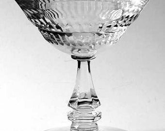 Crystal stemware | Etsy