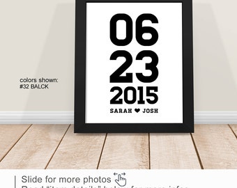 Est date sign | Etsy