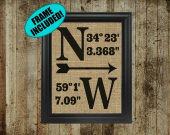 Coordinate print | Etsy