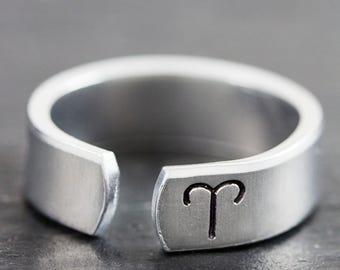 Aries ring | Etsy