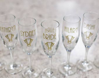 Gatsby monogram | Etsy