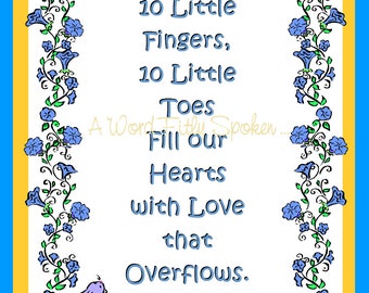 10 little fingers | Etsy