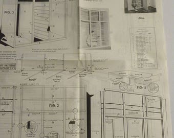 Blueprint cabinet | Etsy