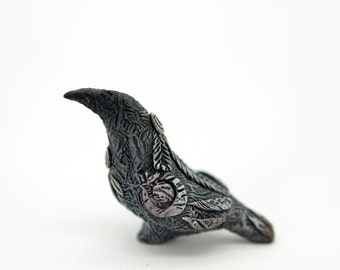 Crow figurine | Etsy