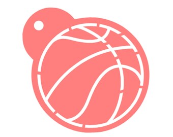 Basketball stencil | Etsy