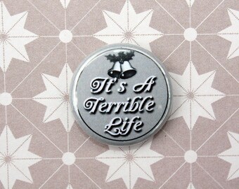 A Pop Culture Pin CushionONE INCH buttons by ThereWillBeButtons