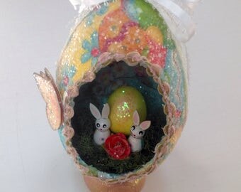 Easter egg diorama | Etsy