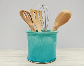 Utensil crock | Etsy