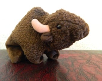 Vintage Bison Buffalo on French Ephemera Print 8x10 P140