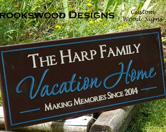 Vacation home sign | Etsy